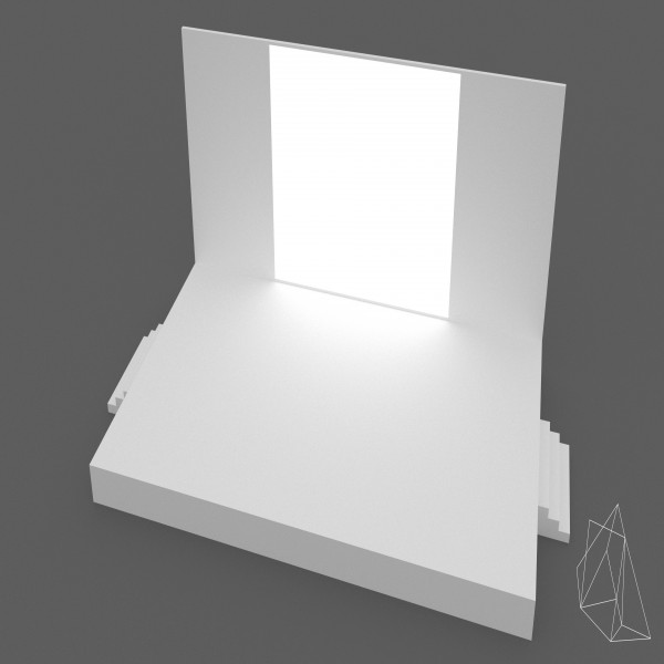 SIMPLE EVENT STAGE WITH 1 LARGE SCREEN 3D MODEL - FREE DOWNLOAD | FREE ...