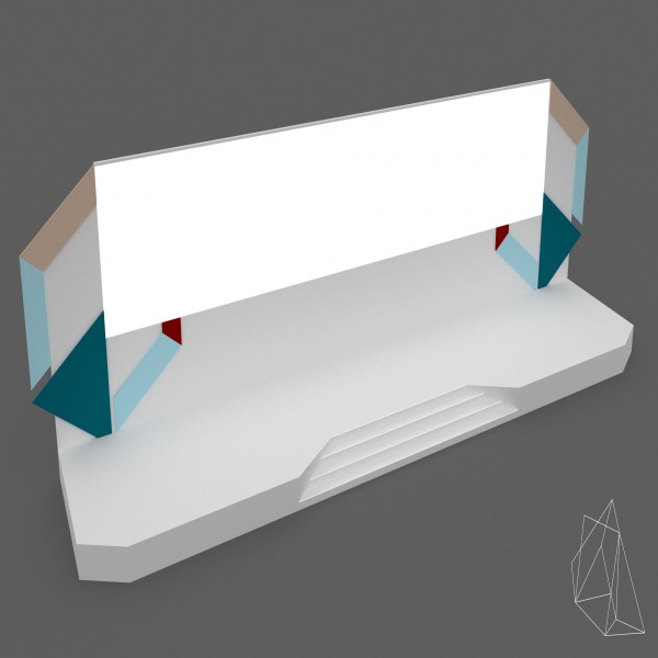 ABSTRACT DESIGN EVENT STAGE 3D MODEL - FREE DOWNLOAD | FREE POLYGON