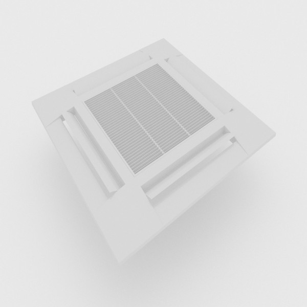 FALSE CEILING AC UNIT 3D MODEL - FREE DOWNLOAD | FREE POLYGON